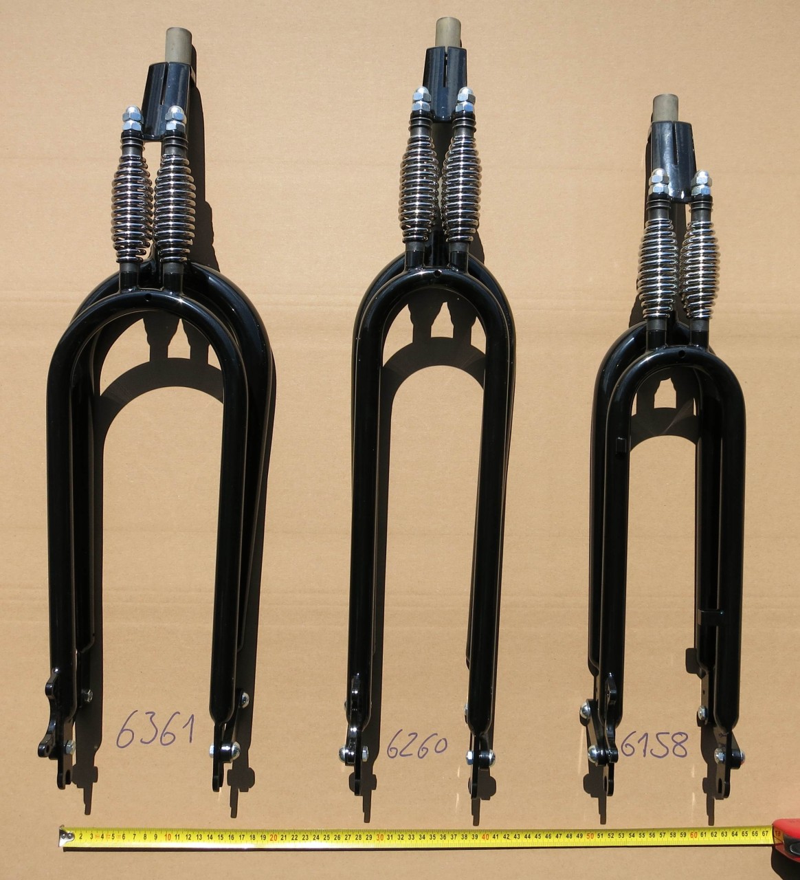 Fourche Springer double ressort Classic Cycle pour jantes 28'' 82 mm | 6260