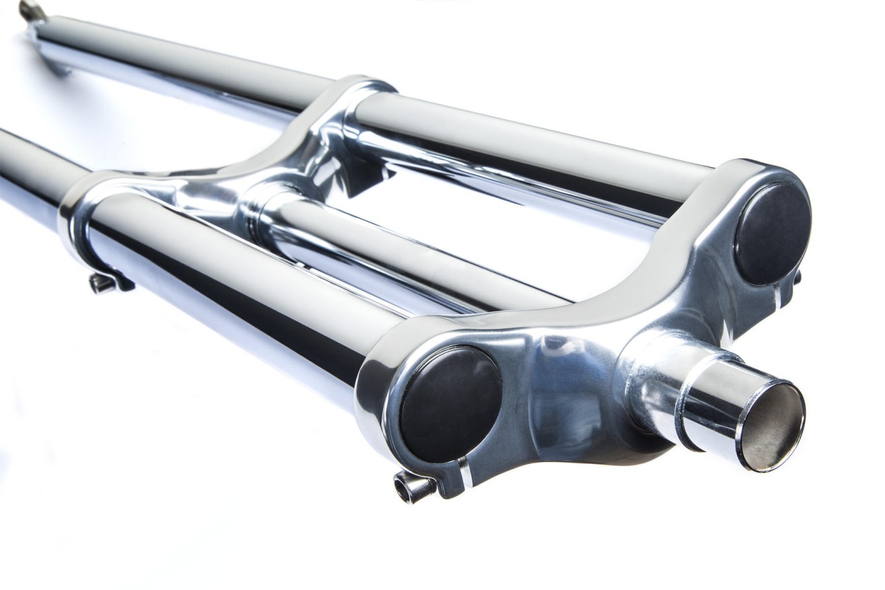 Fourche double couronne 63 cm tige 1 1/8 pouce | 118Y257